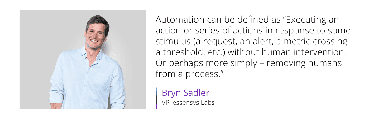 The benefits of automation - essensys